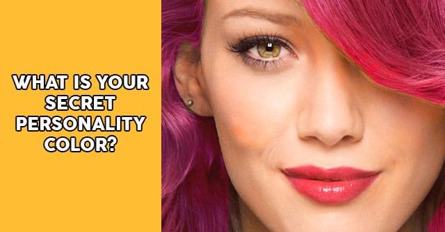What Is Your Secret Personality Color? | MasterQuizzes