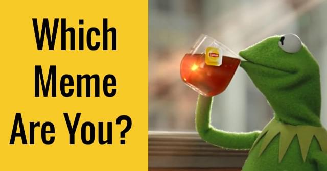 Which Meme Are You? | personalityask